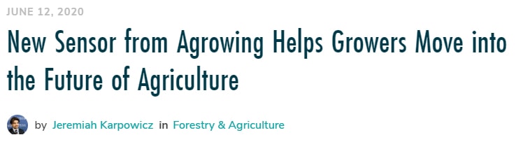 Home page - AGROWING